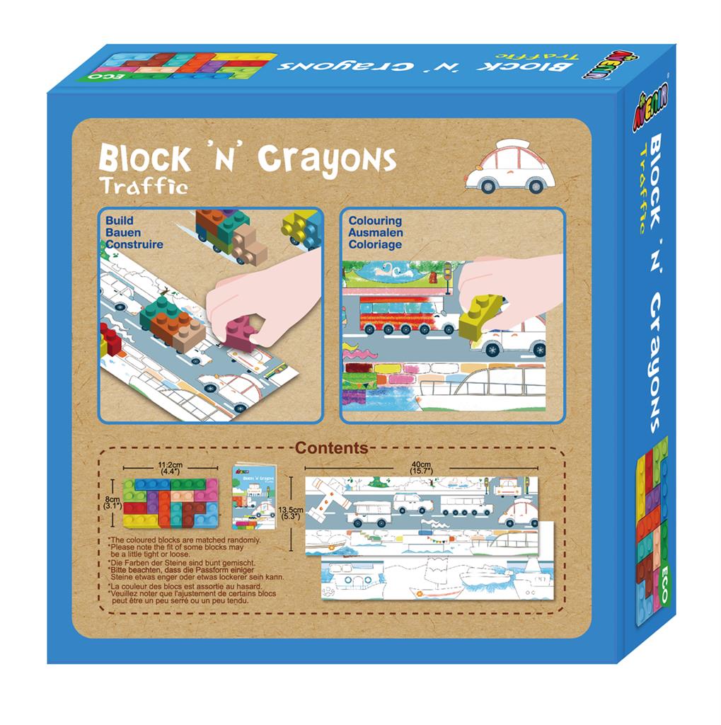 Blocks 'N' Crayons - Véhicules - En Pagaille