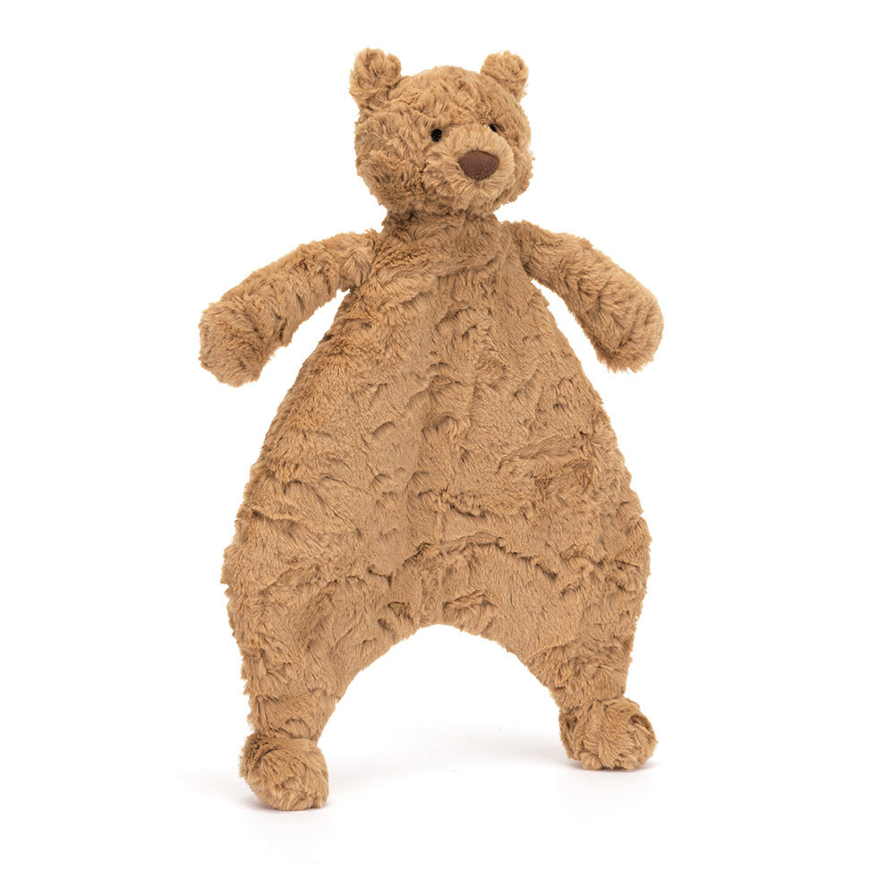 Doudou plat Bartholomew bear comforter - En Pagaille
