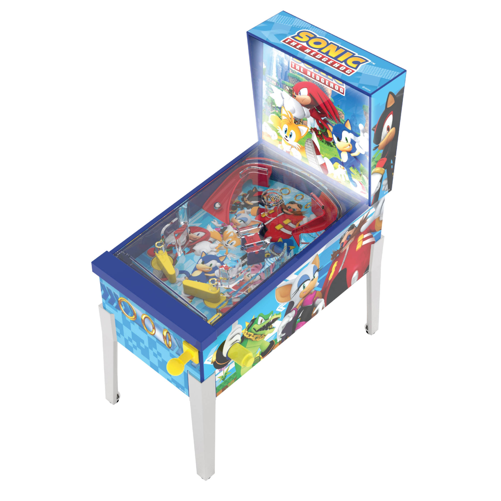Mini flipper Sonic – Arcade électronique - En Pagaille